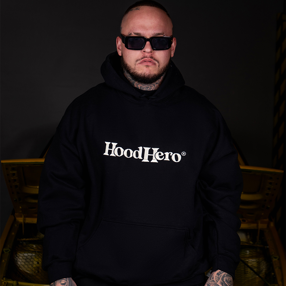 Mens: Hoodie Bro - Black