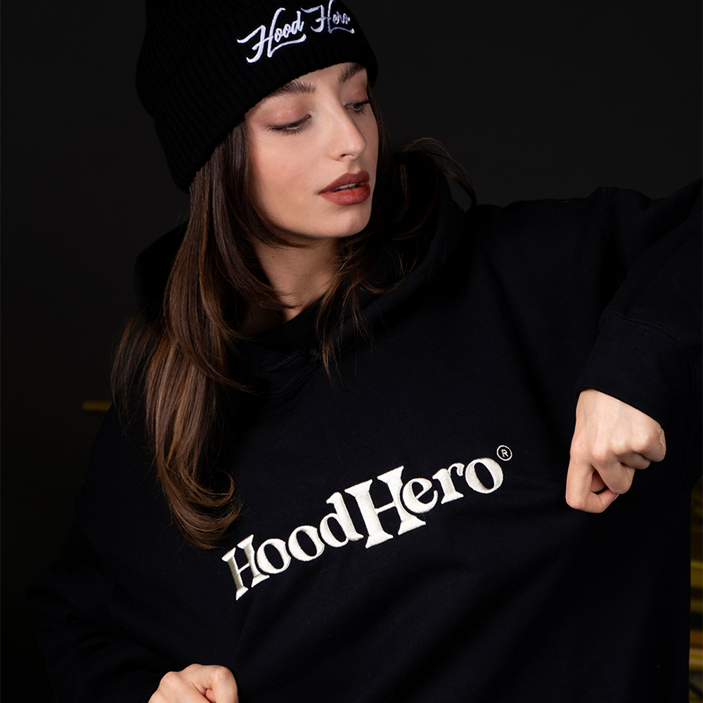 Mens: Hoodie Bro - Black